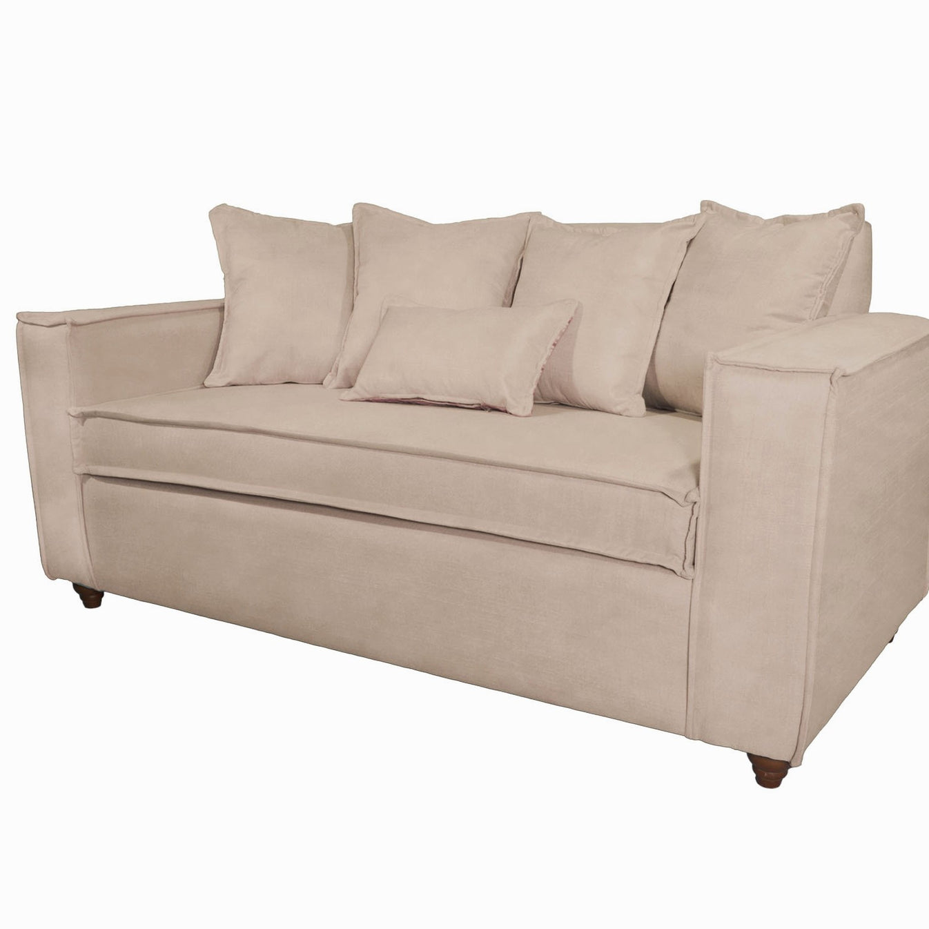 Sofá 3 Cuerpos Homero con Asientos de Resortes / Varios Colores / Esti ...